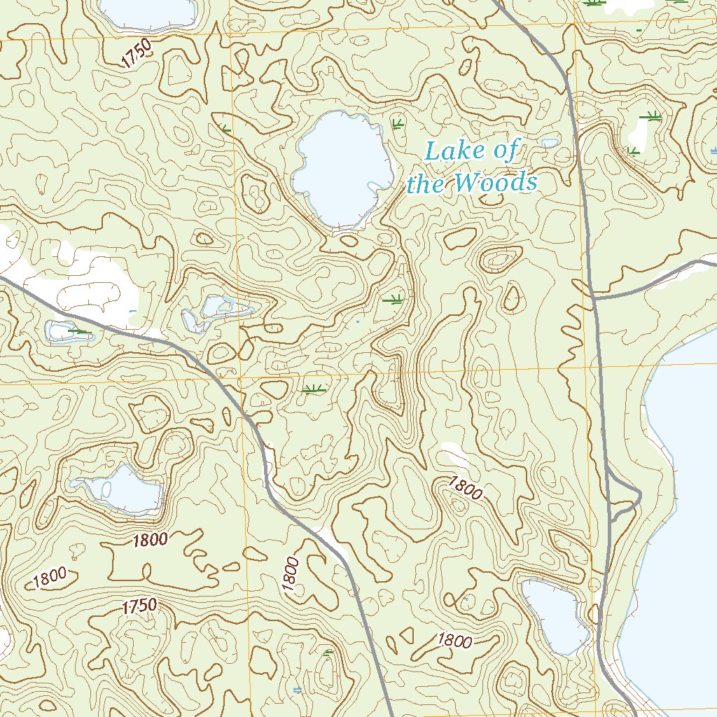 Thousand Island Lake, MI (2019, 24000-Scale) Map by United States ...