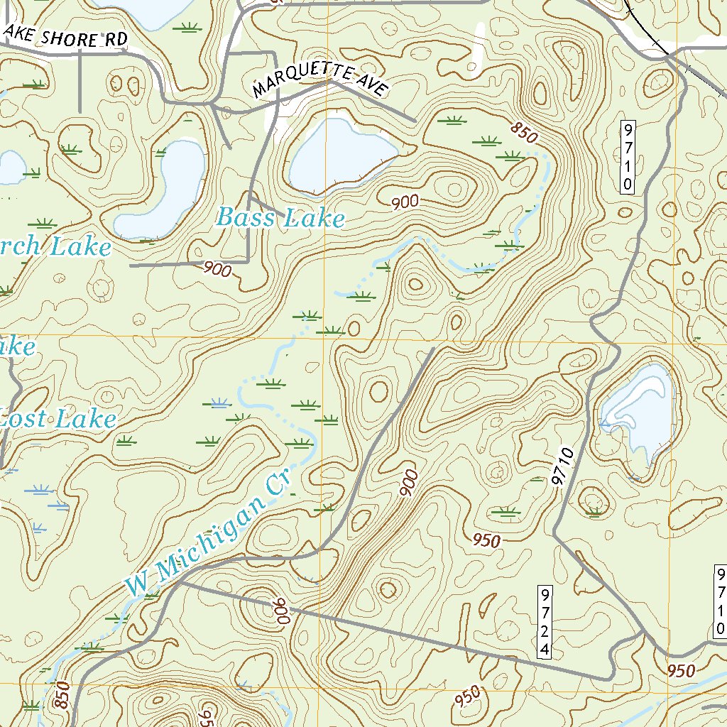 Woodland Park, MI (2019, 24000-Scale) Map by United States Geological ...