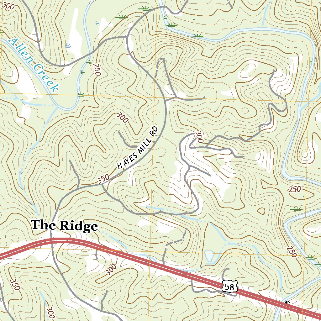 Baskerville, VA (2019, 24000-Scale) Map by United States Geological ...