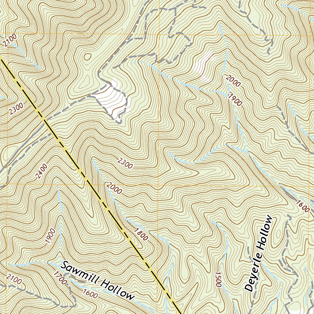 Glenvar, VA (2019, 24000-Scale) Map by United States Geological Survey ...