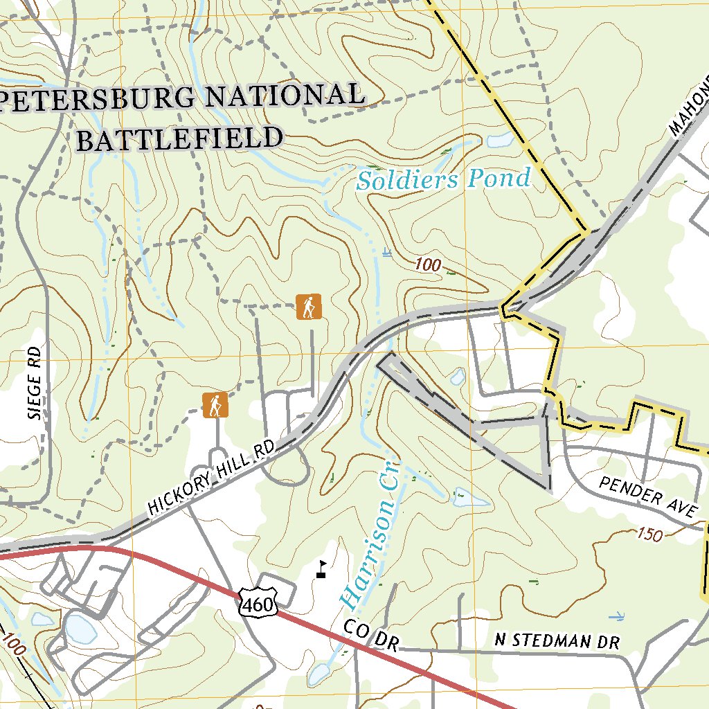 Prince George, VA (2019, 24000-Scale) Map by United States Geological ...