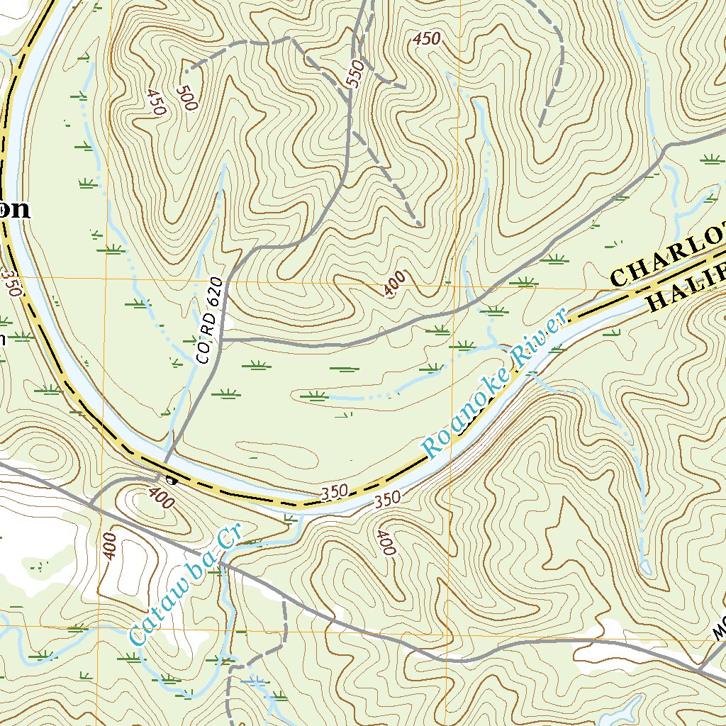Nathalie, VA (2019, 24000-Scale) Map by United States Geological Survey ...