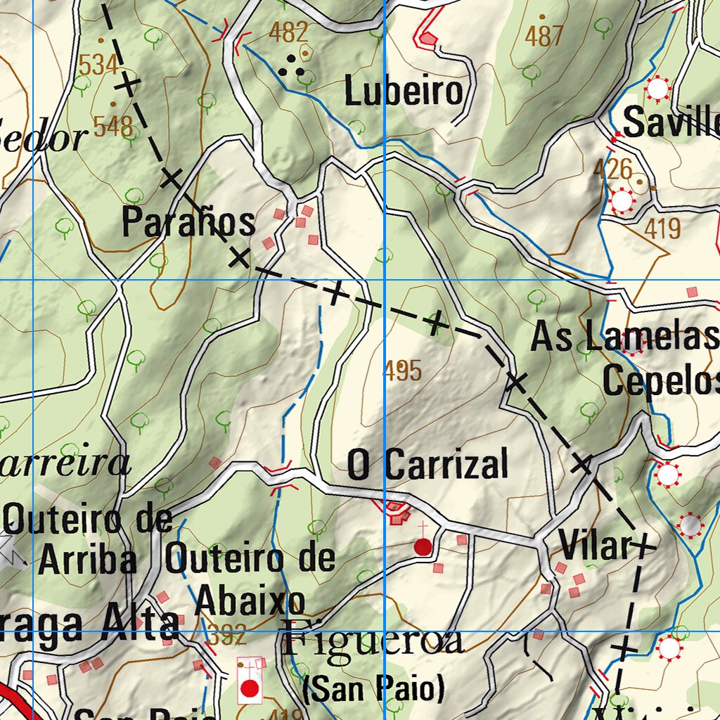 Arzúa (0096) Map by Instituto Geografico Nacional de Espana | Avenza Maps