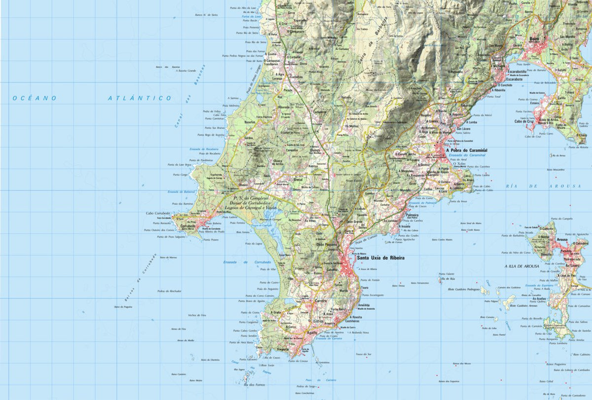 Ribeira (0151) Map by Instituto Geografico Nacional de Espana | Avenza Maps