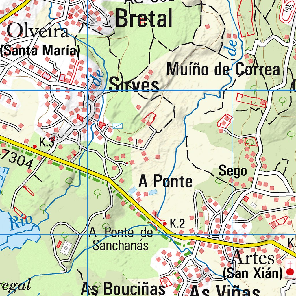 Ribeira (0151) Map by Instituto Geografico Nacional de Espana | Avenza Maps