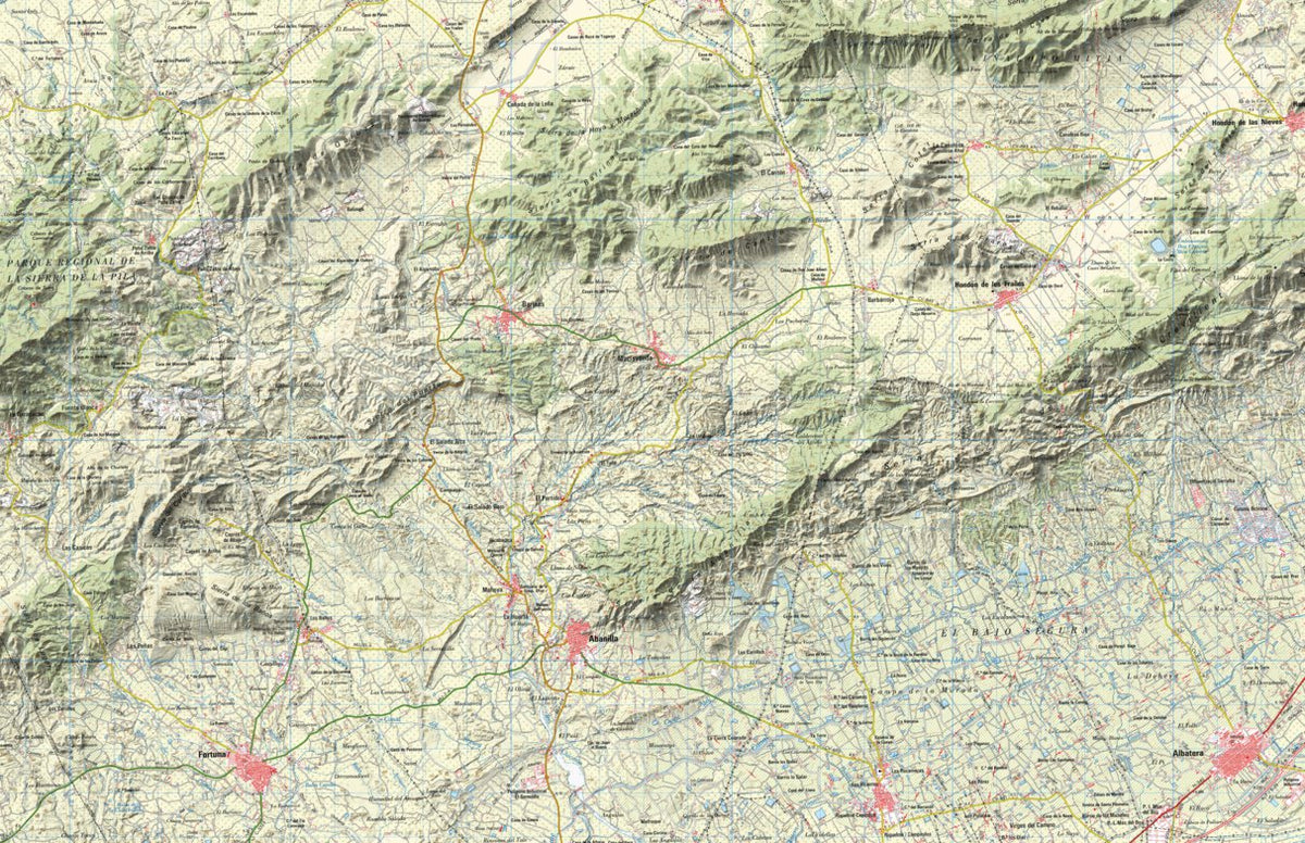 Albatera (0892) Map by Instituto Geografico Nacional de Espana | Avenza ...