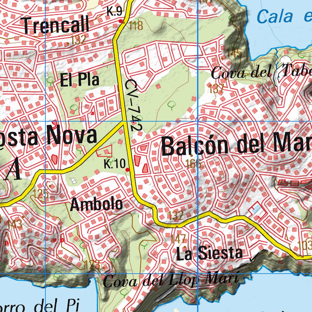 Jávea/Xàbia (0823) Map by Instituto Geografico Nacional de Espana ...
