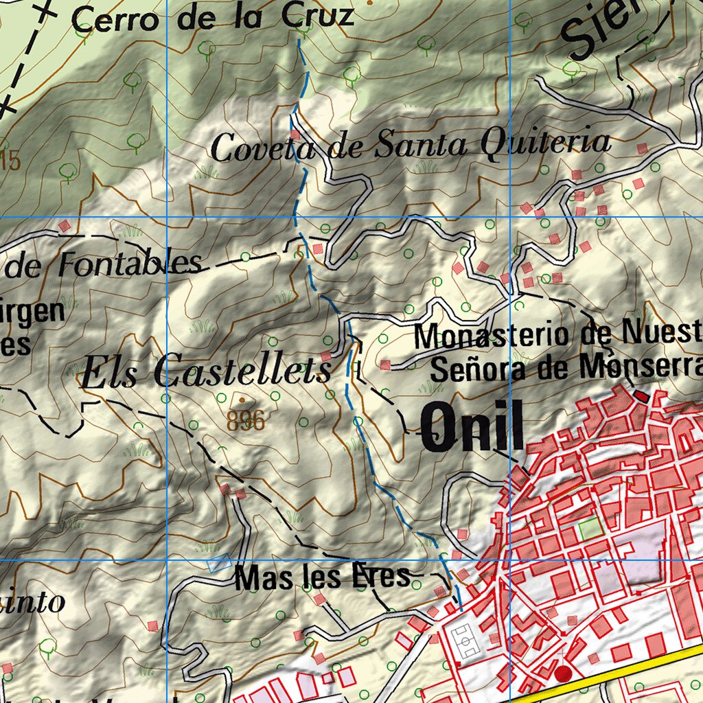 Ibi (0846) Map by Instituto Geografico Nacional de Espana | Avenza Maps