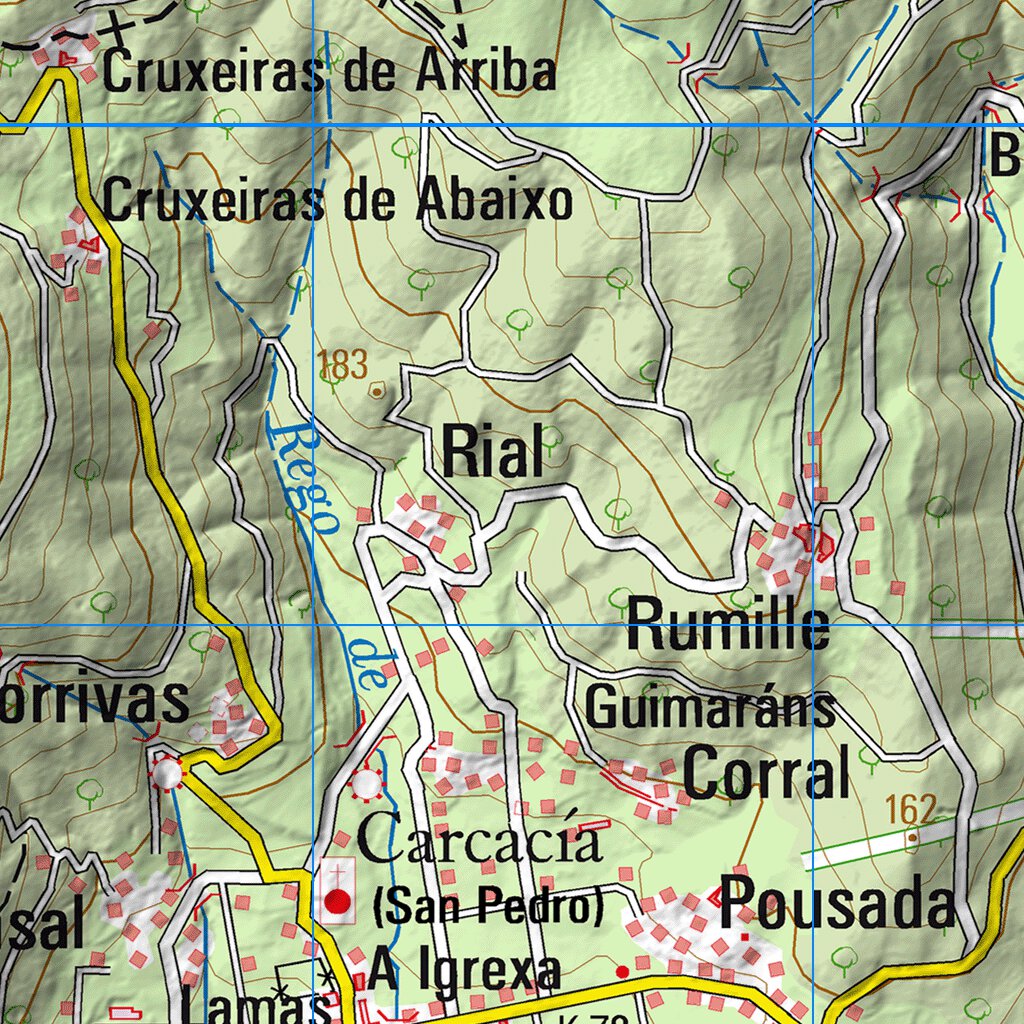 Padrón (0120) Map by Instituto Geografico Nacional de Espana | Avenza Maps