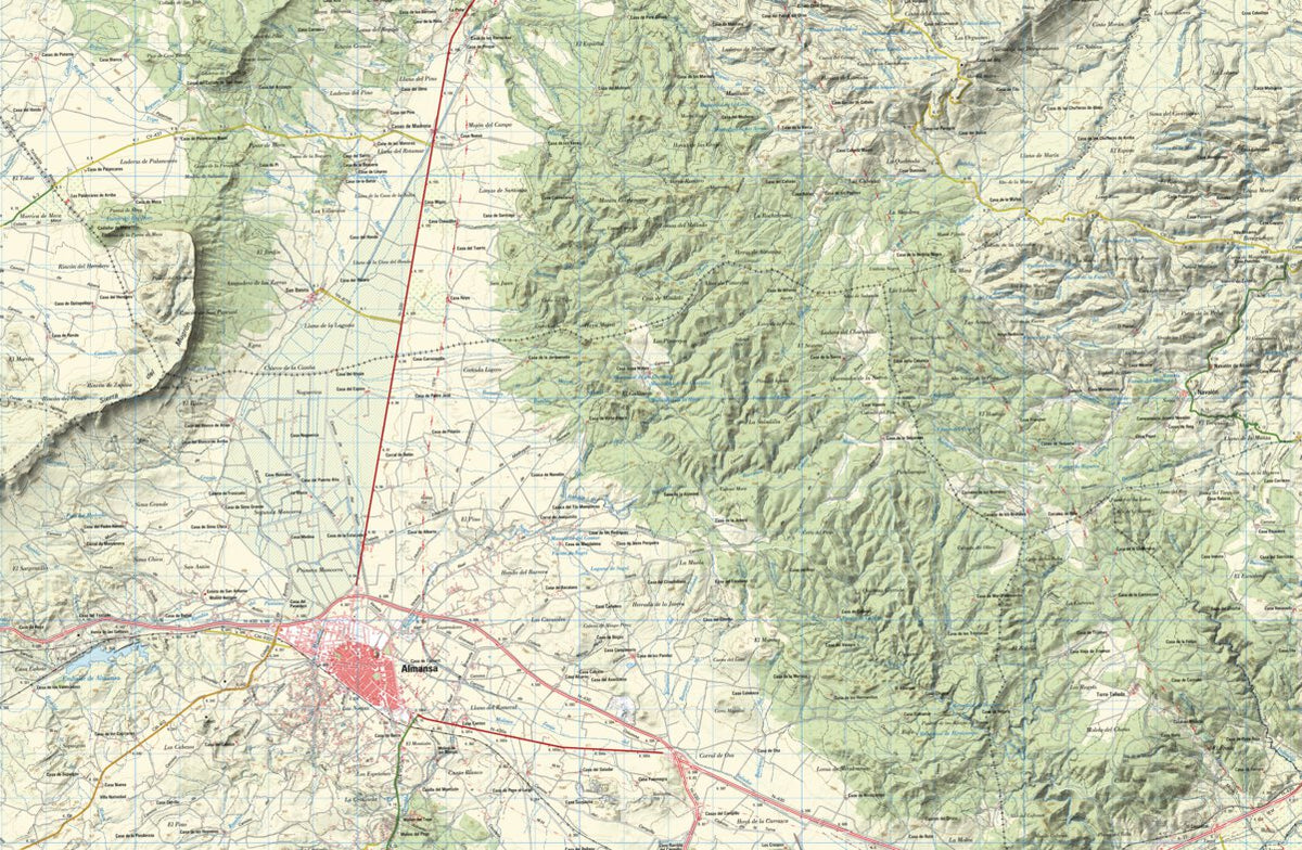 Almansa (0793) Map by Instituto Geografico Nacional de Espana | Avenza Maps