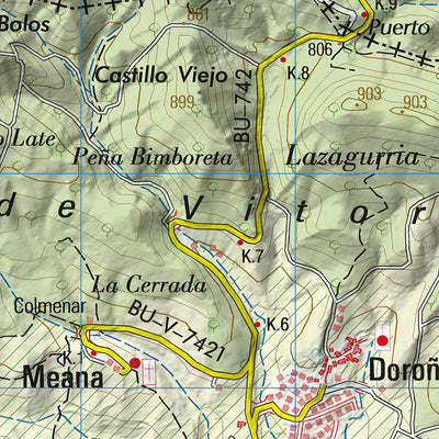 Langraiz Oka/Nanclares de la Oca (0138) Map by Instituto Geografico ...