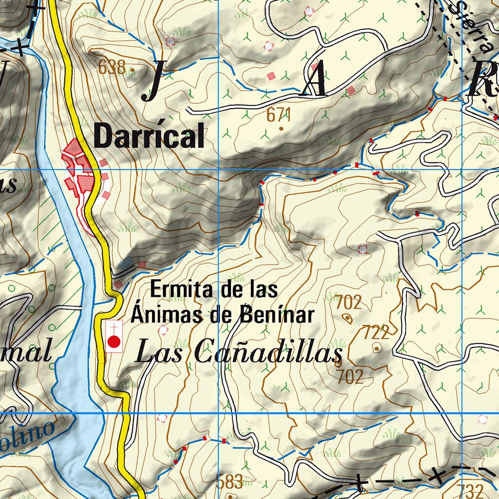 Berja (1043) Map by Instituto Geografico Nacional de Espana | Avenza Maps