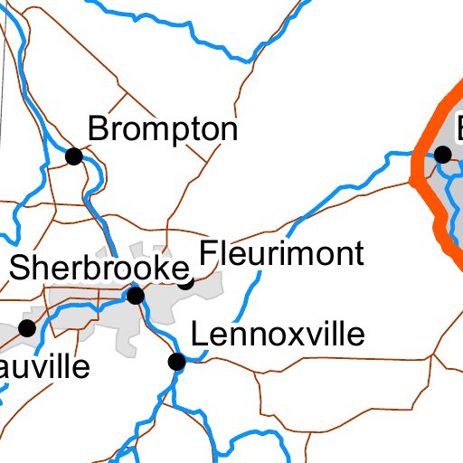 Québec Zone de Chasse 5 et 6 Map by Avenza Systems Inc. | Avenza Maps