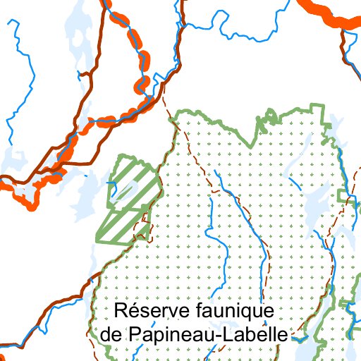 Québec Zone de Chasse 10 et 11 Map by Avenza Systems Inc. | Avenza Maps
