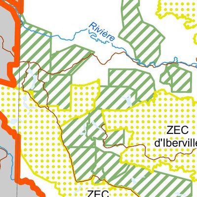 Québec Zone de Chasse 18 Map by Avenza Systems Inc. | Avenza Maps
