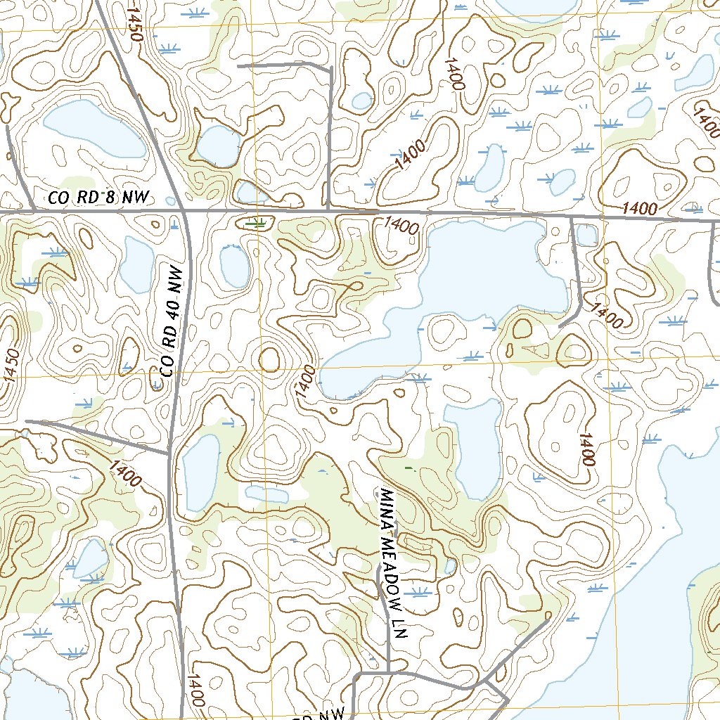 Alexandria West, MN (2019, 24000-Scale) Map by United States Geological ...