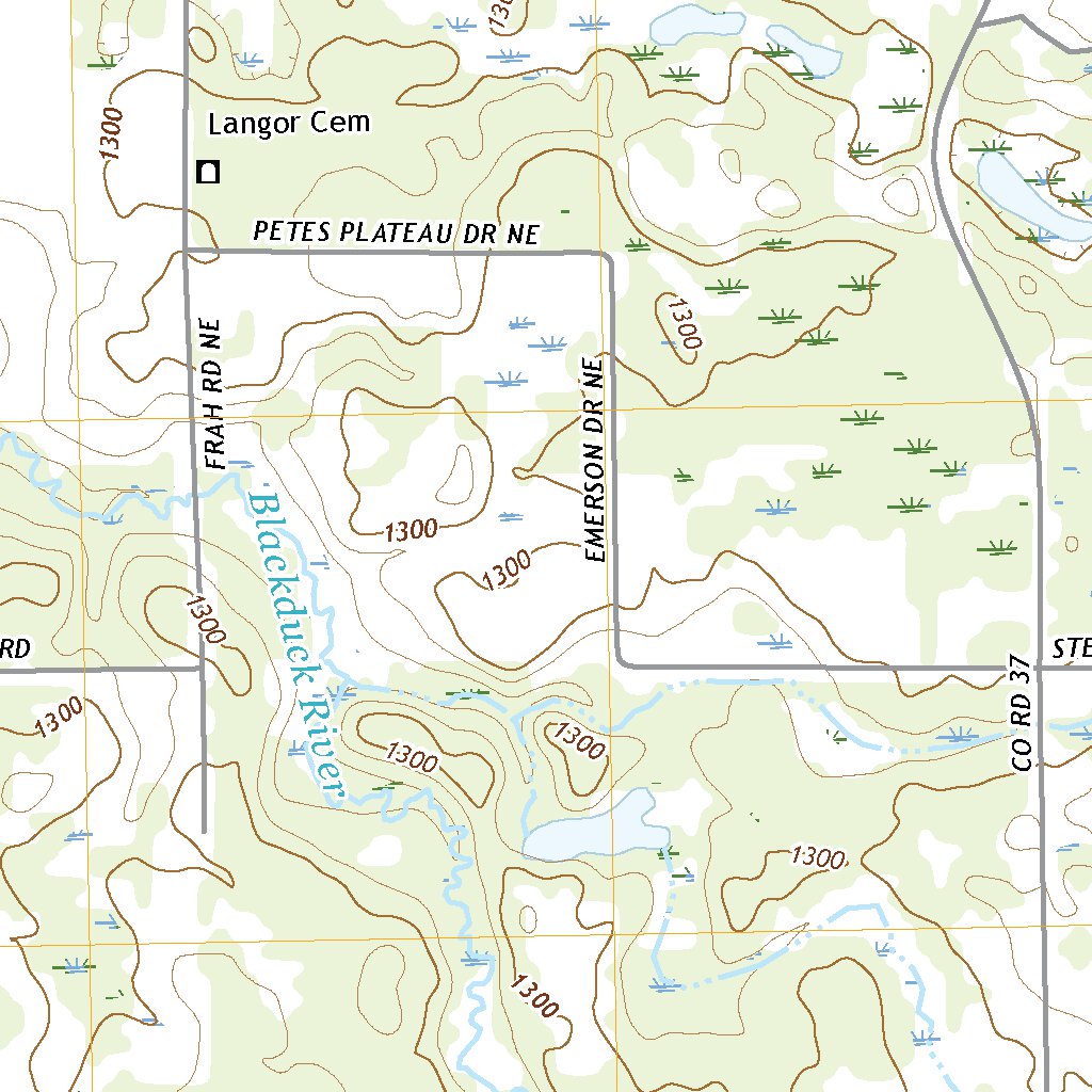Borden Lake, MN (2019, 24000-Scale) Map by United States Geological ...