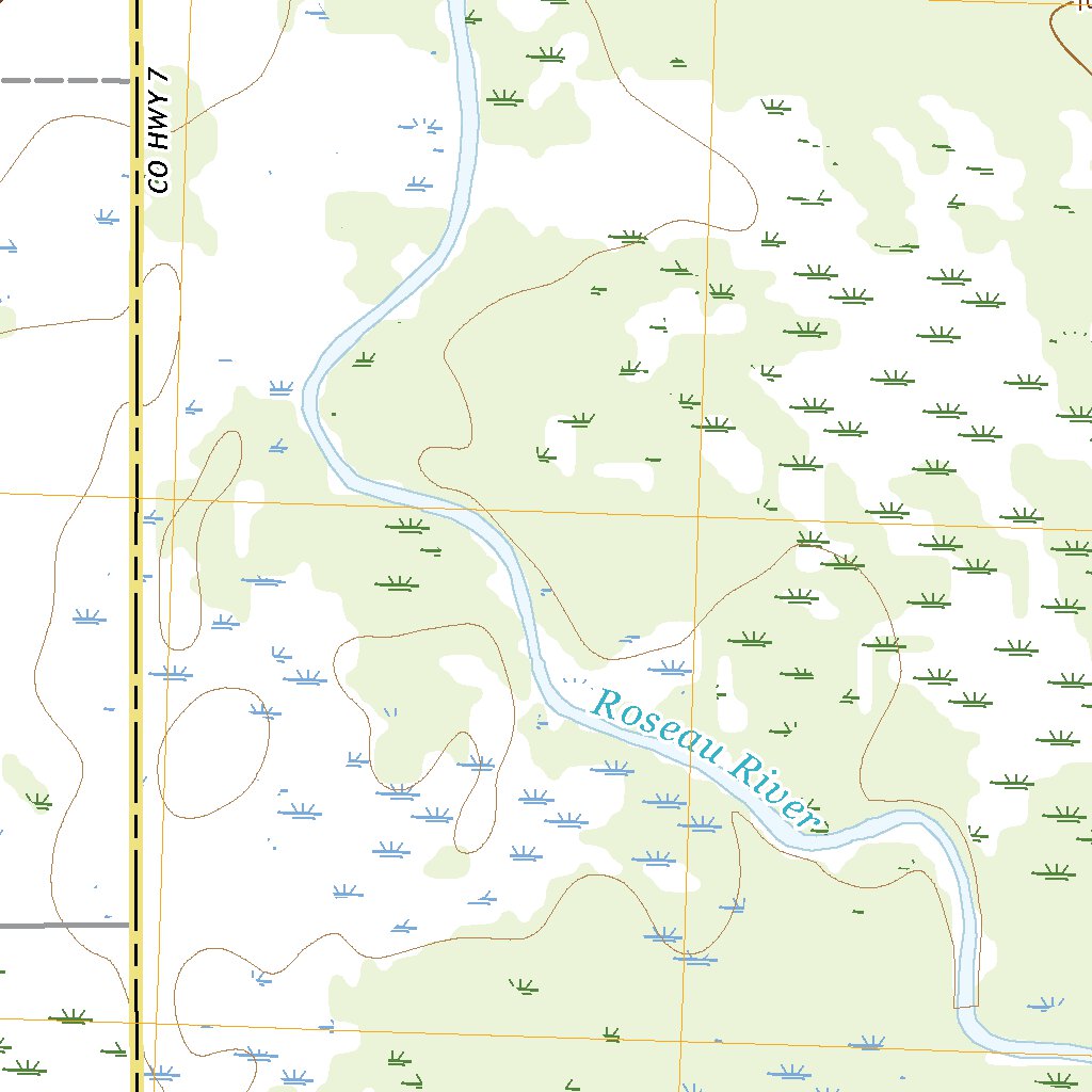 Caribou, MN (2019, 24000-Scale) Map by United States Geological Survey ...