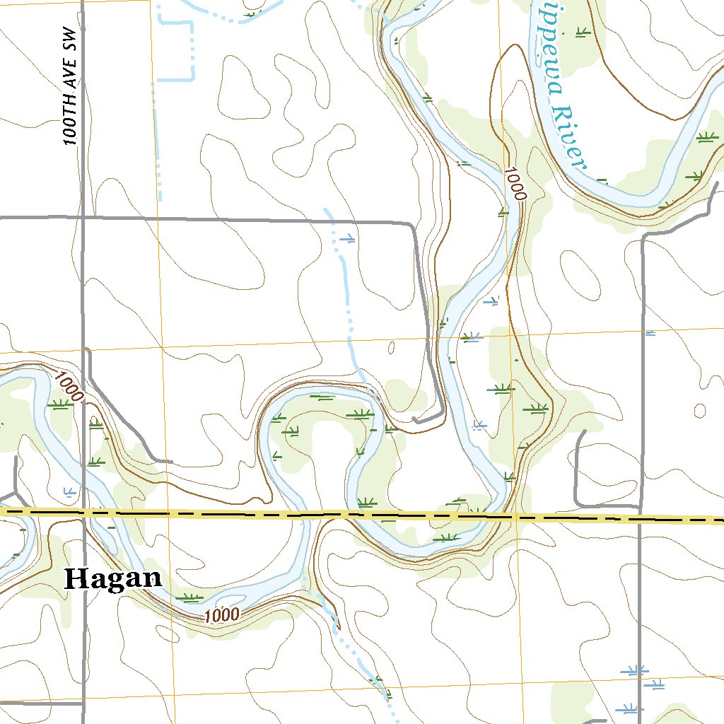 Big Bend City, MN (2019, 24000-Scale) Map by United States Geological ...