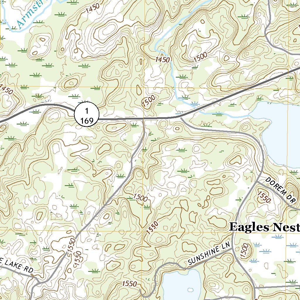 Eagles Nest, MN (2019, 24000-Scale) Map by United States Geological ...