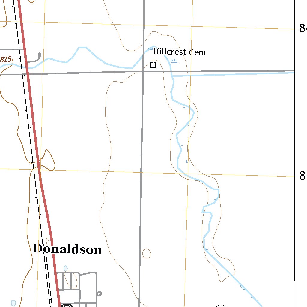 Donaldson, MN (2019, 24000-Scale) Map by United States Geological ...