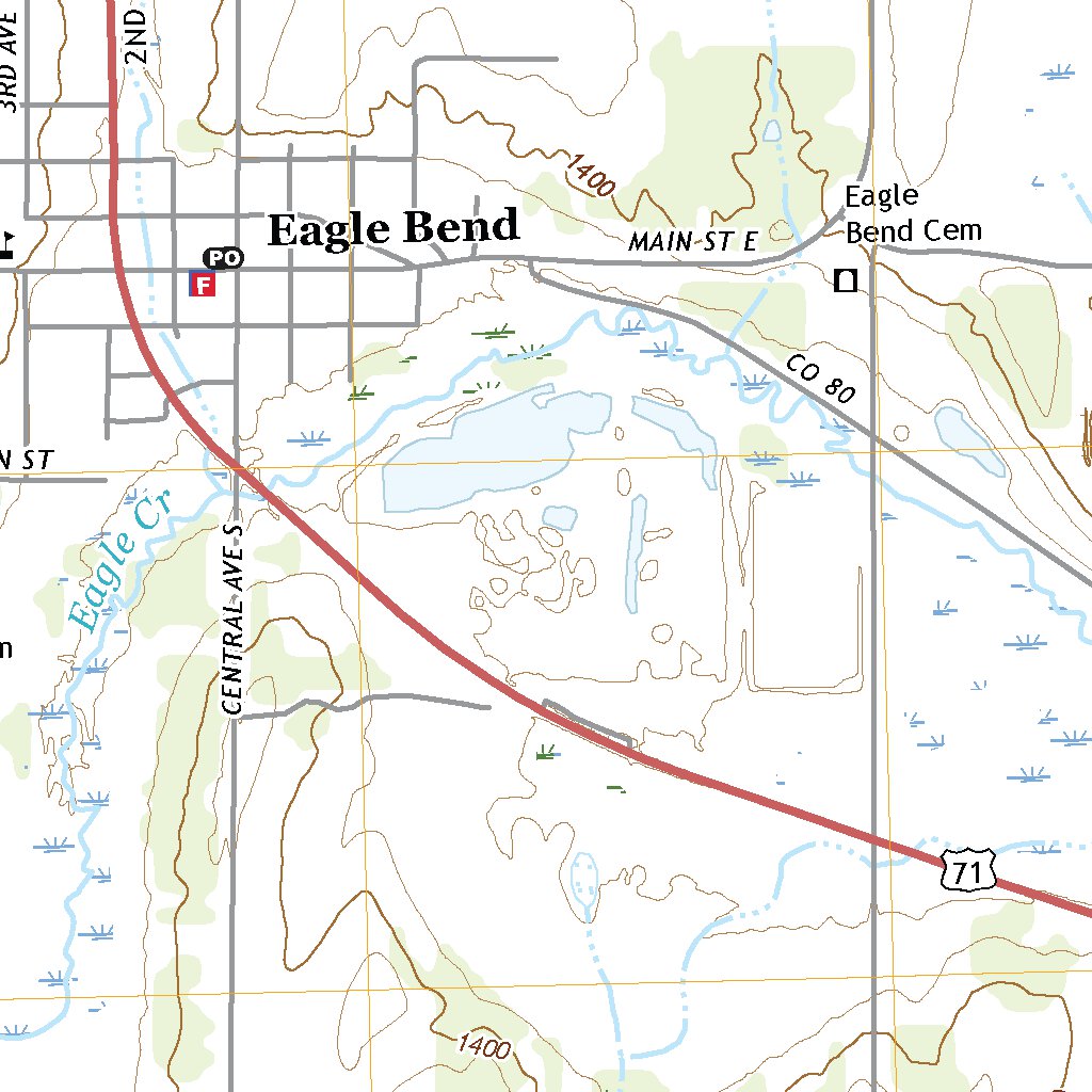 Eagle Bend, MN (2019, 24000-Scale) Map by United States Geological ...