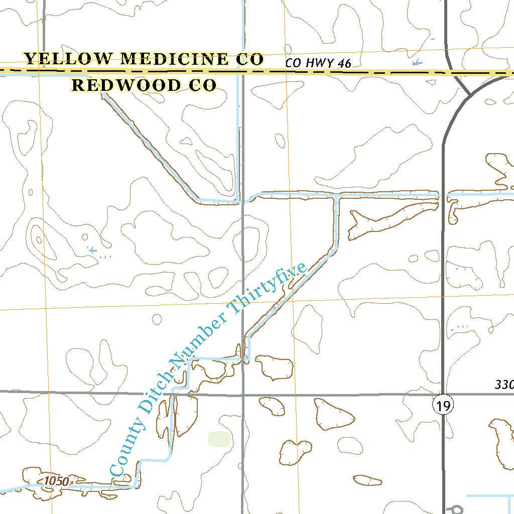 Echo, MN (2019, 24000-Scale) Map by United States Geological Survey ...