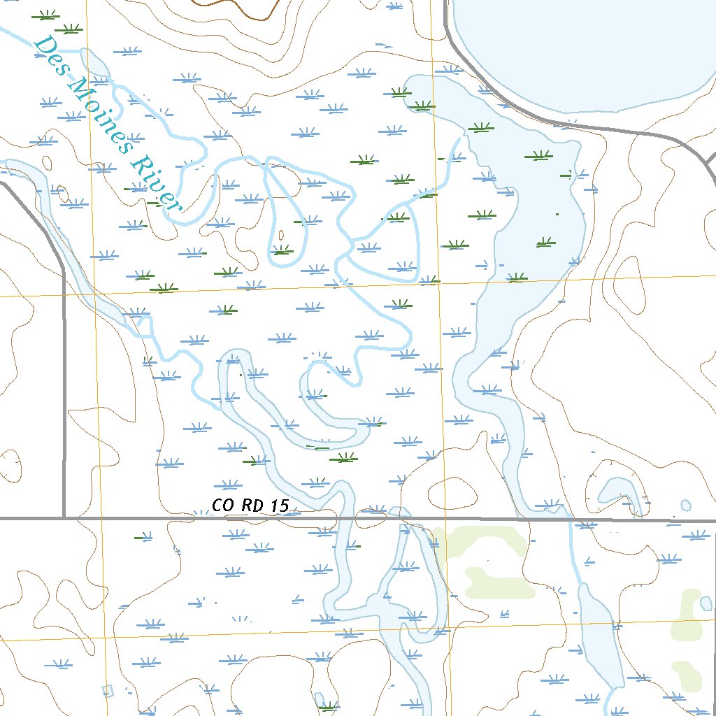 Heron Lake NW, MN (2019, 24000-Scale) Map by United States Geological ...