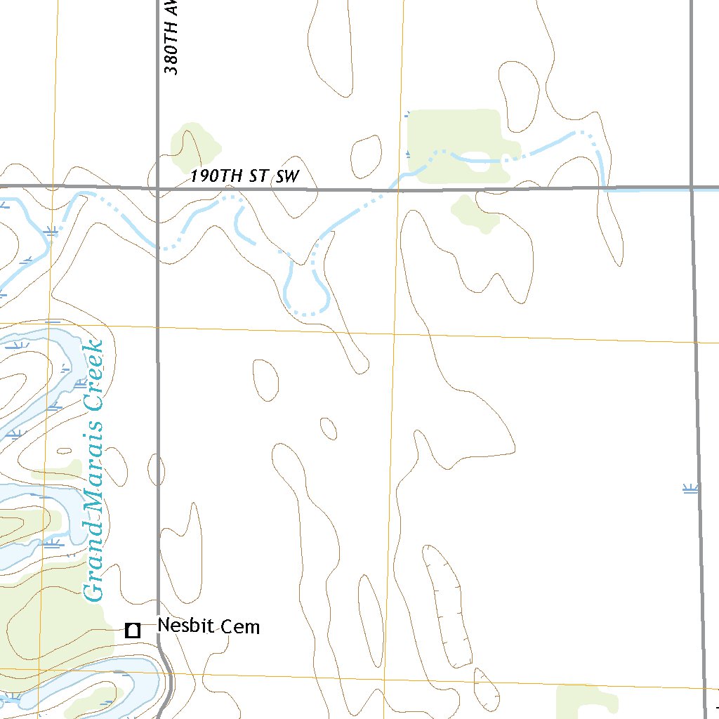 Key West, MN (2019, 24000-Scale) Map by United States Geological Survey ...