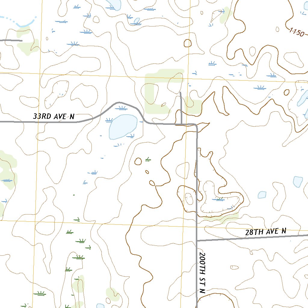 Hawley NW, MN (2019, 24000-Scale) Map by United States Geological ...