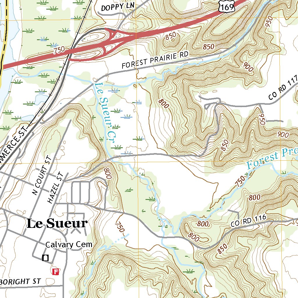 Le Sueur, MN (2019, 24000-Scale) Map by United States Geological Survey ...