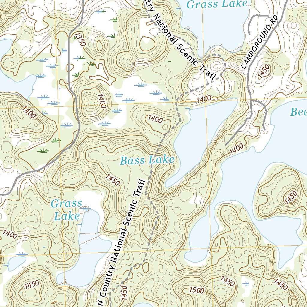 Lake Lida, MN (2019, 24000-Scale) Map by United States Geological ...