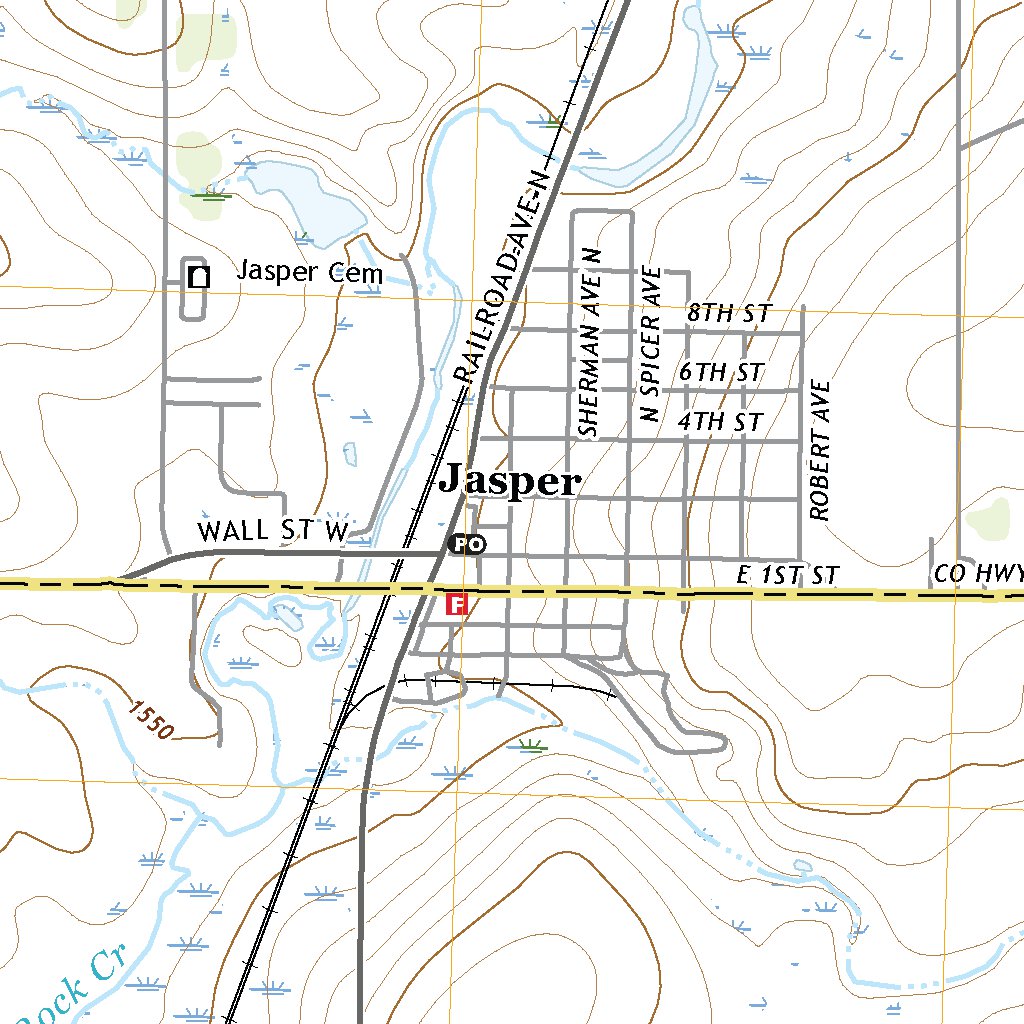 Jasper, MN (2019, 24000-Scale) Map by United States Geological Survey ...