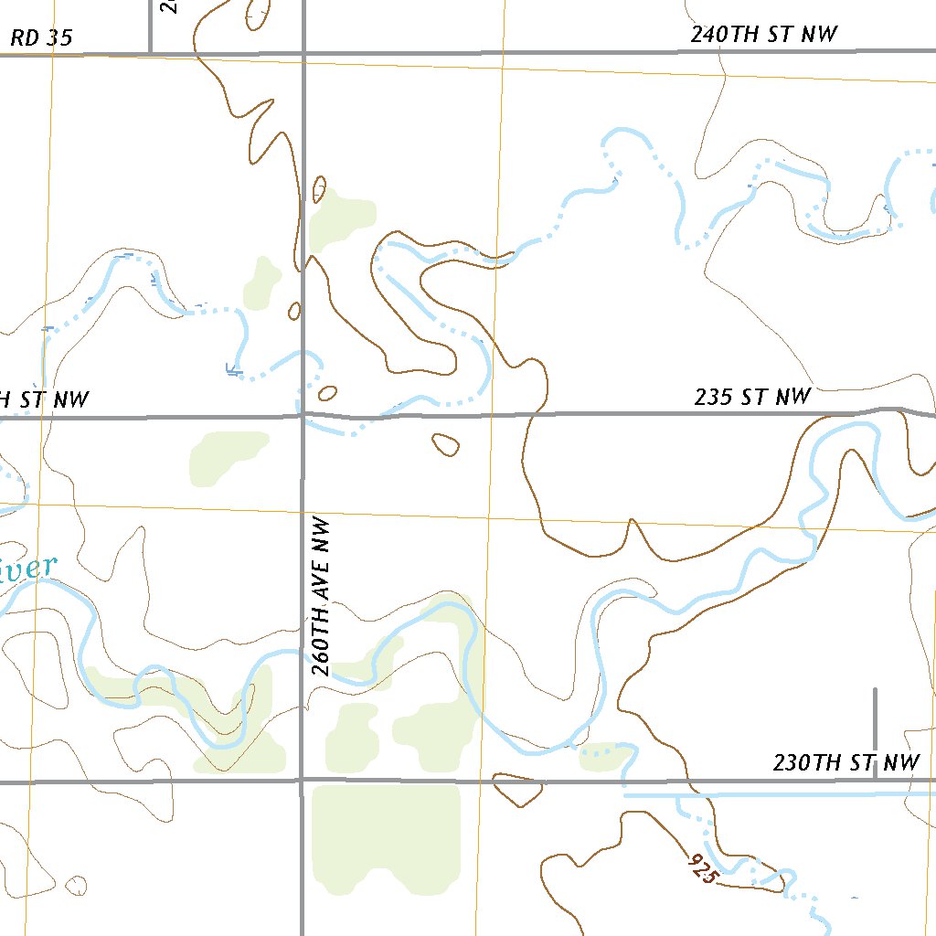 Radium, MN (2019, 24000-Scale) Map by United States Geological Survey ...