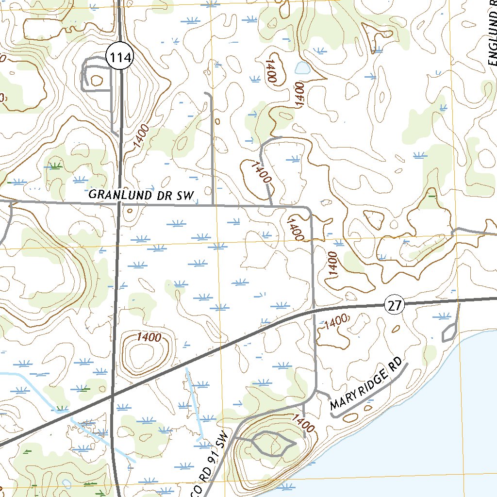 Lake Mary, MN (2019, 24000-Scale) Map by United States Geological ...