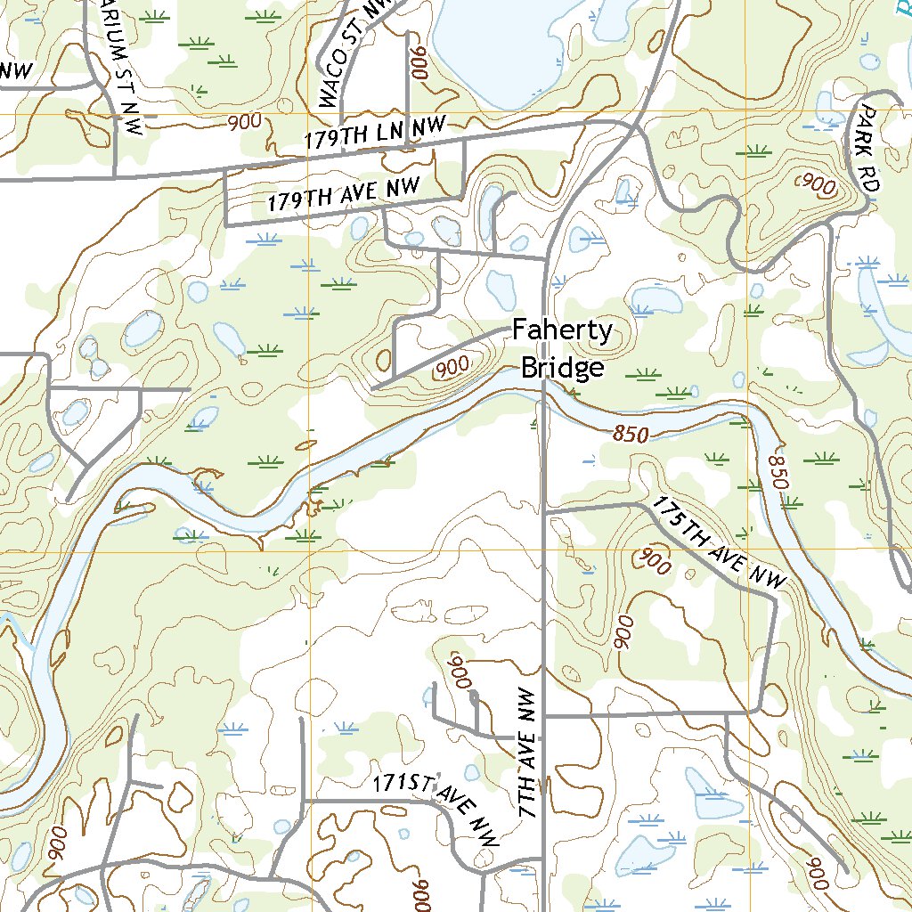Nowthen, MN (2019, 24000-Scale) Map by United States Geological Survey ...