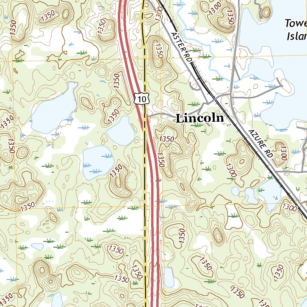 Lincoln, MN (2019, 24000-Scale) Map by United States Geological Survey ...