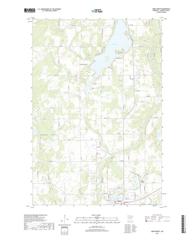 Mora North, MN (2019, 24000-Scale) Map by United States Geological ...