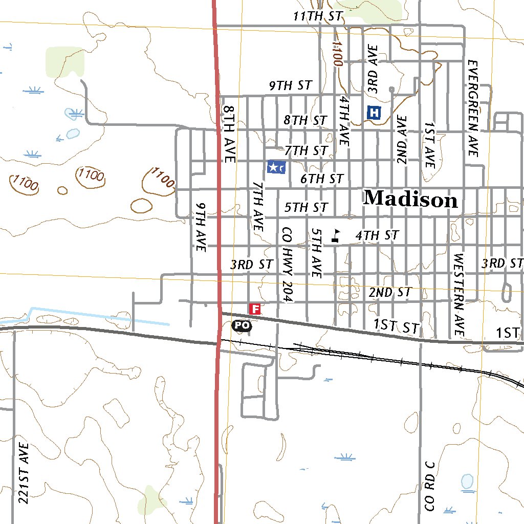 Madison, MN (2019, 24000-Scale) Map by United States Geological Survey ...