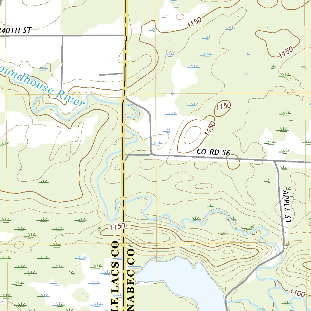 Milaca NE, MN (2019, 24000-Scale) Map by United States Geological ...