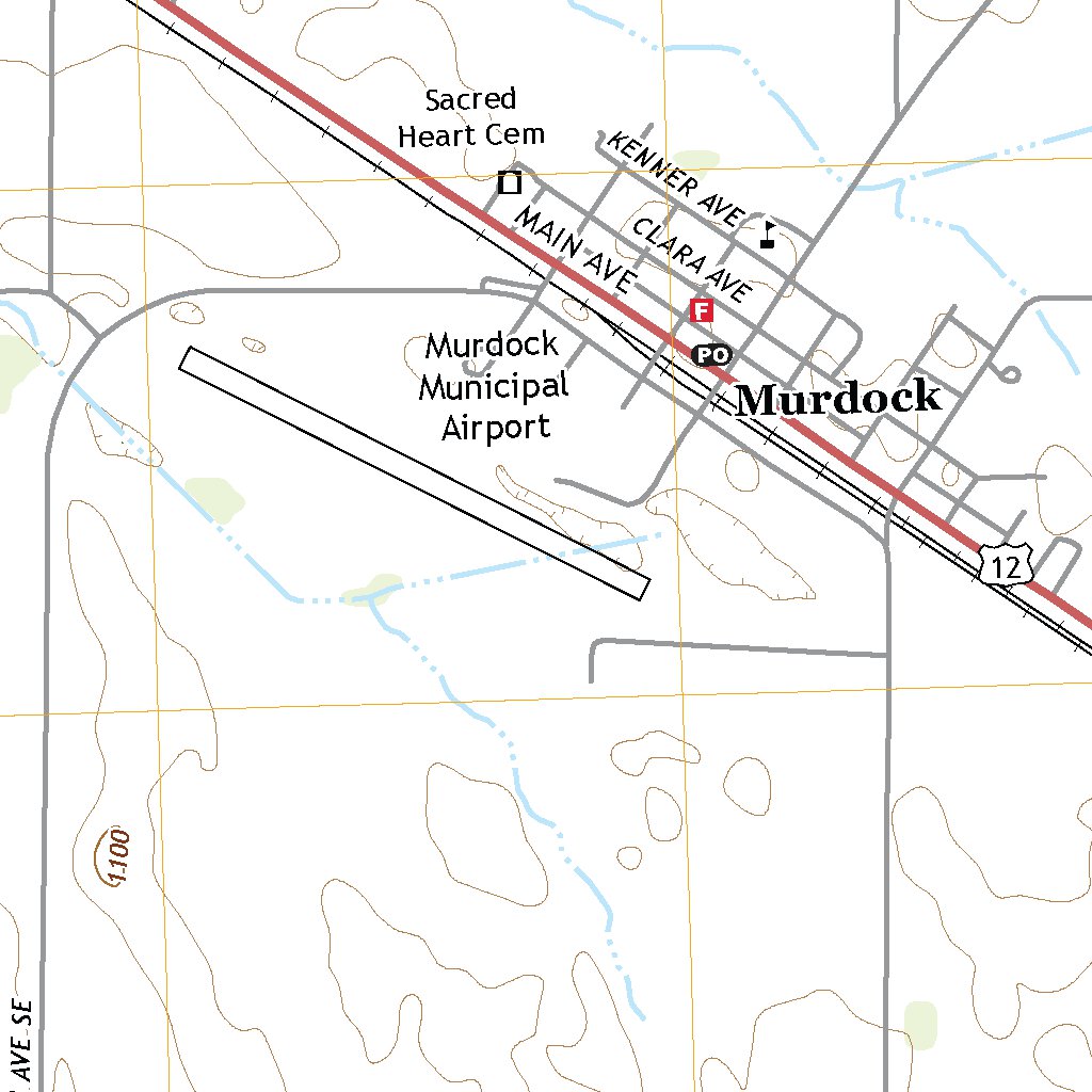 Murdock, MN (2019, 24000-Scale) Map by United States Geological Survey ...