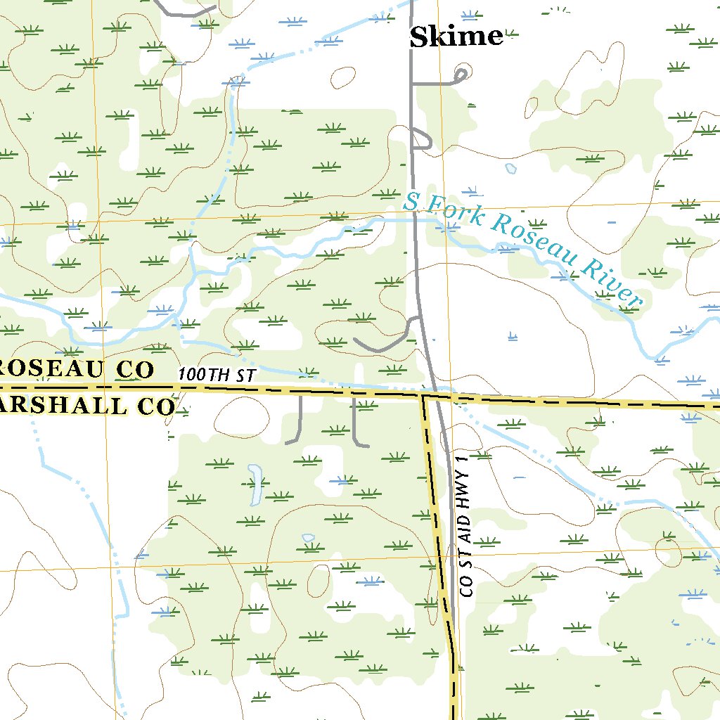 Skime, MN (2019, 24000-Scale) Map by United States Geological Survey ...