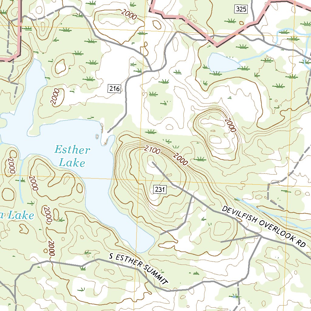 Tom Lake, MN (2019, 24000-Scale) Map by United States Geological Survey ...