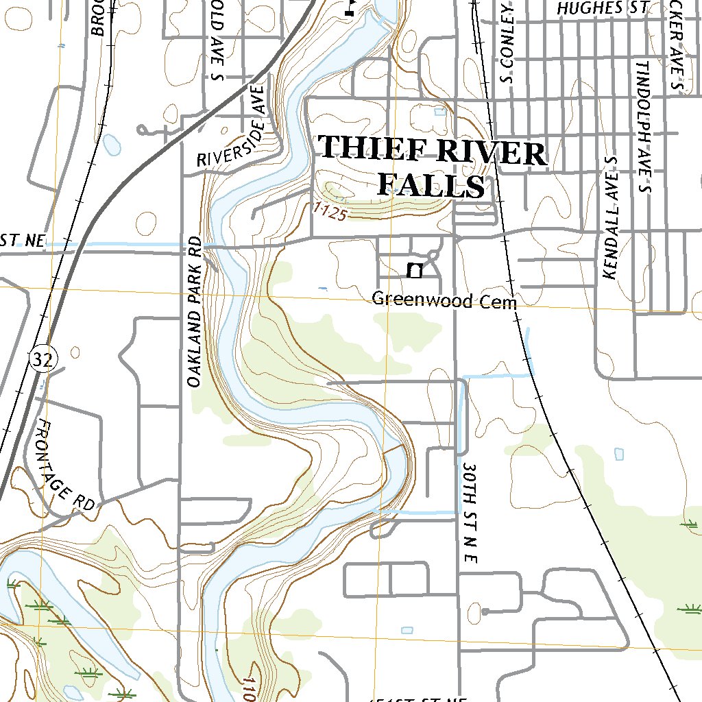 Thief River Falls, MN (2019, 24000-Scale) Map by United States ...