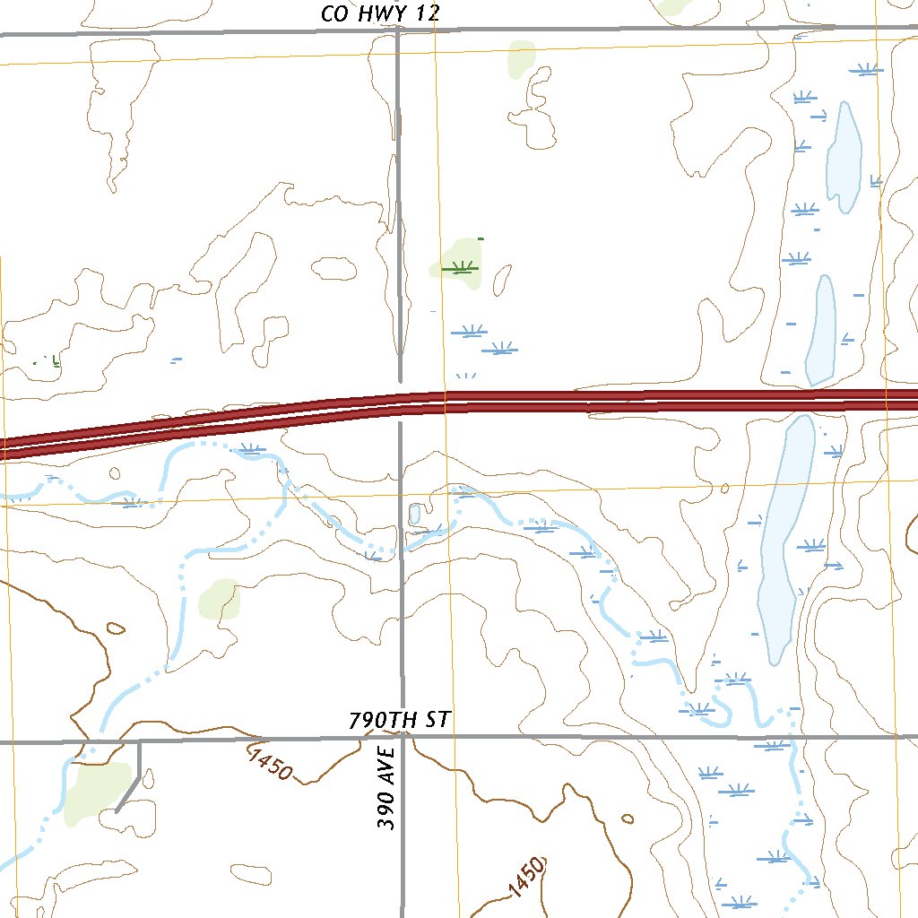 Okabena, MN (2019, 24000-Scale) Map by United States Geological Survey ...