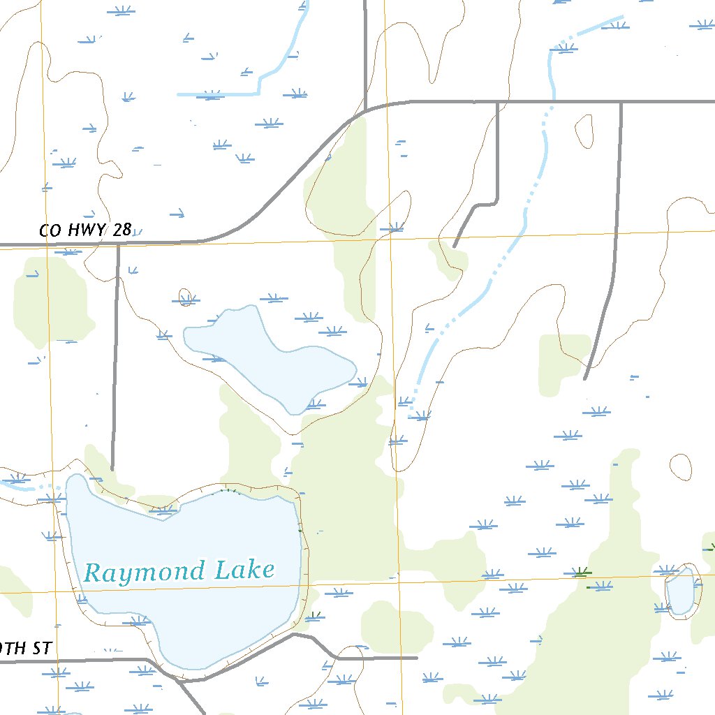 Raymond Lake, MN (2019, 24000-Scale) Map by United States Geological ...