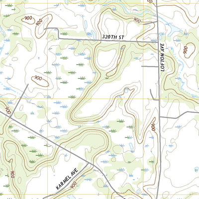 Stacy, MN (2019, 24000-Scale) Map by United States Geological Survey ...