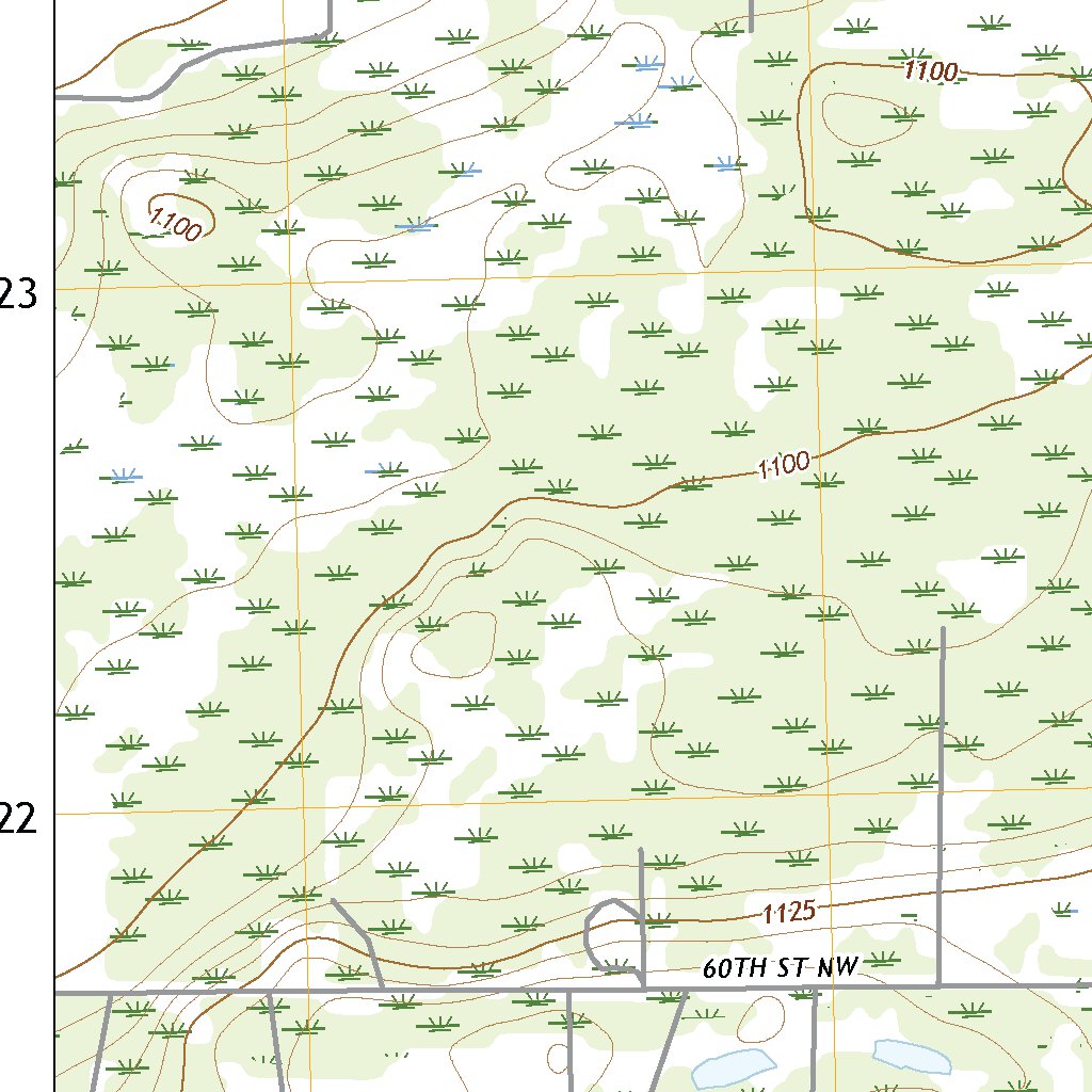 Williams NW, MN (2019, 24000-Scale) Map by United States Geological ...