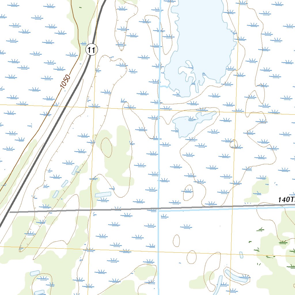Twistal Swamp, MN (2019, 24000-Scale) Map by United States Geological ...