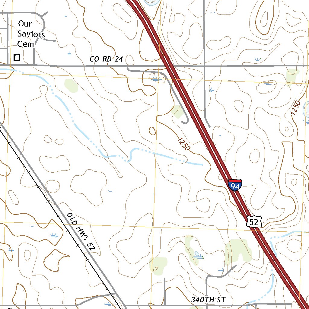 Rothsay, MN (2019, 24000-Scale) Map by United States Geological Survey ...
